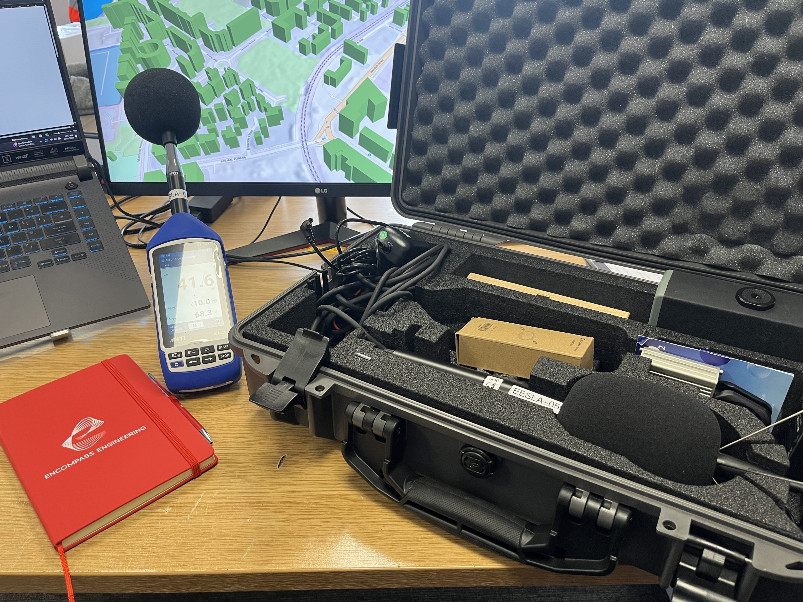 Expert noise management using GIS & real-time monitoring